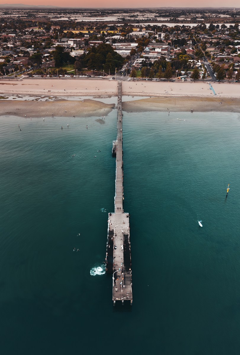 Pier Jumping at Sunset – Beau Micheli Photography